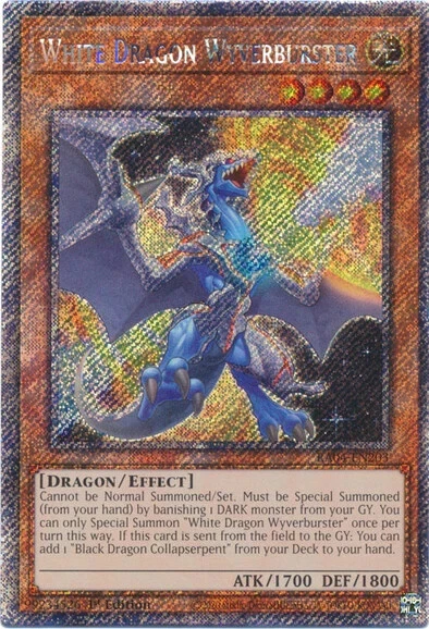 White Dragon Wyverburster Quarter Century Stampede | Yu-Gi-Oh! | CardTrader