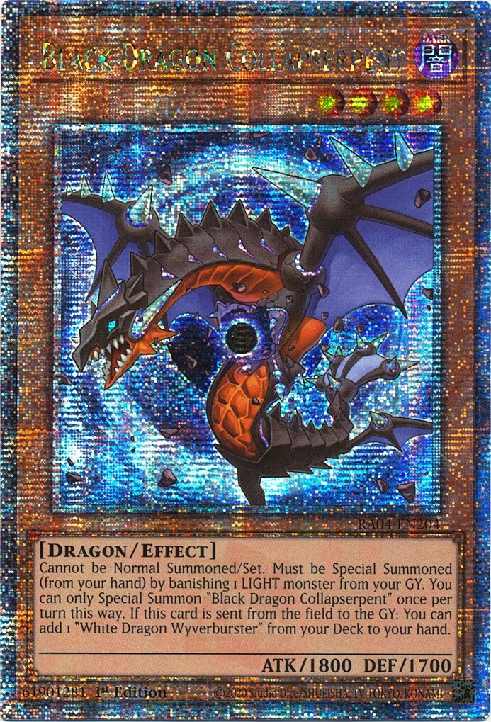 Black Dragon Collapserpent Quarter Century Stampede | Yu-Gi-Oh ...