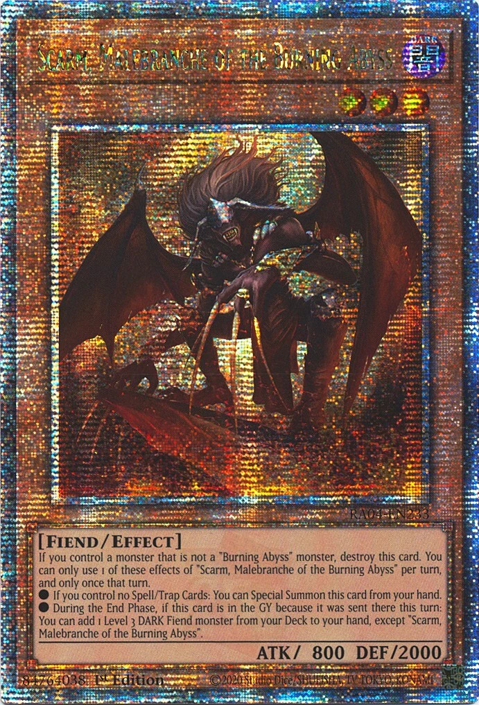 Scarm, Malebranche of the Burning Abyss Quarter Century Stampede | Yu-Gi-Oh! | CardTrader