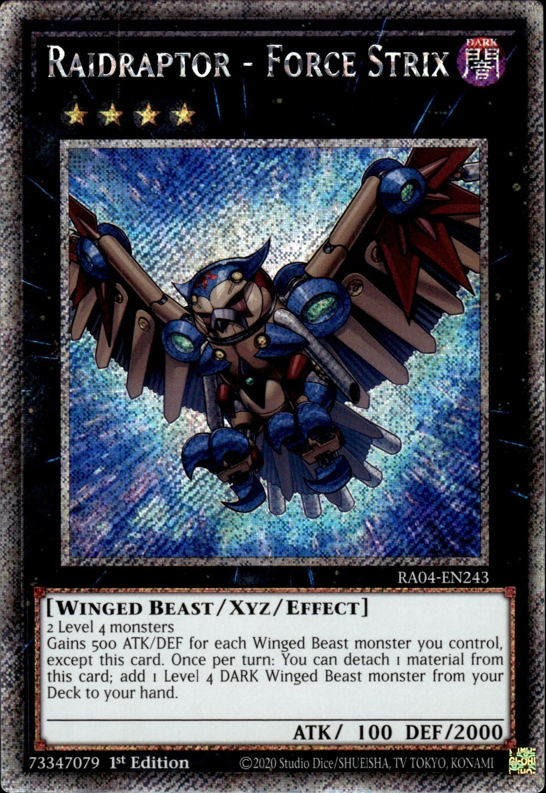 Raidraptor - Force Strix Quarter Century Stampede | Yu-Gi-Oh! | CardTrader