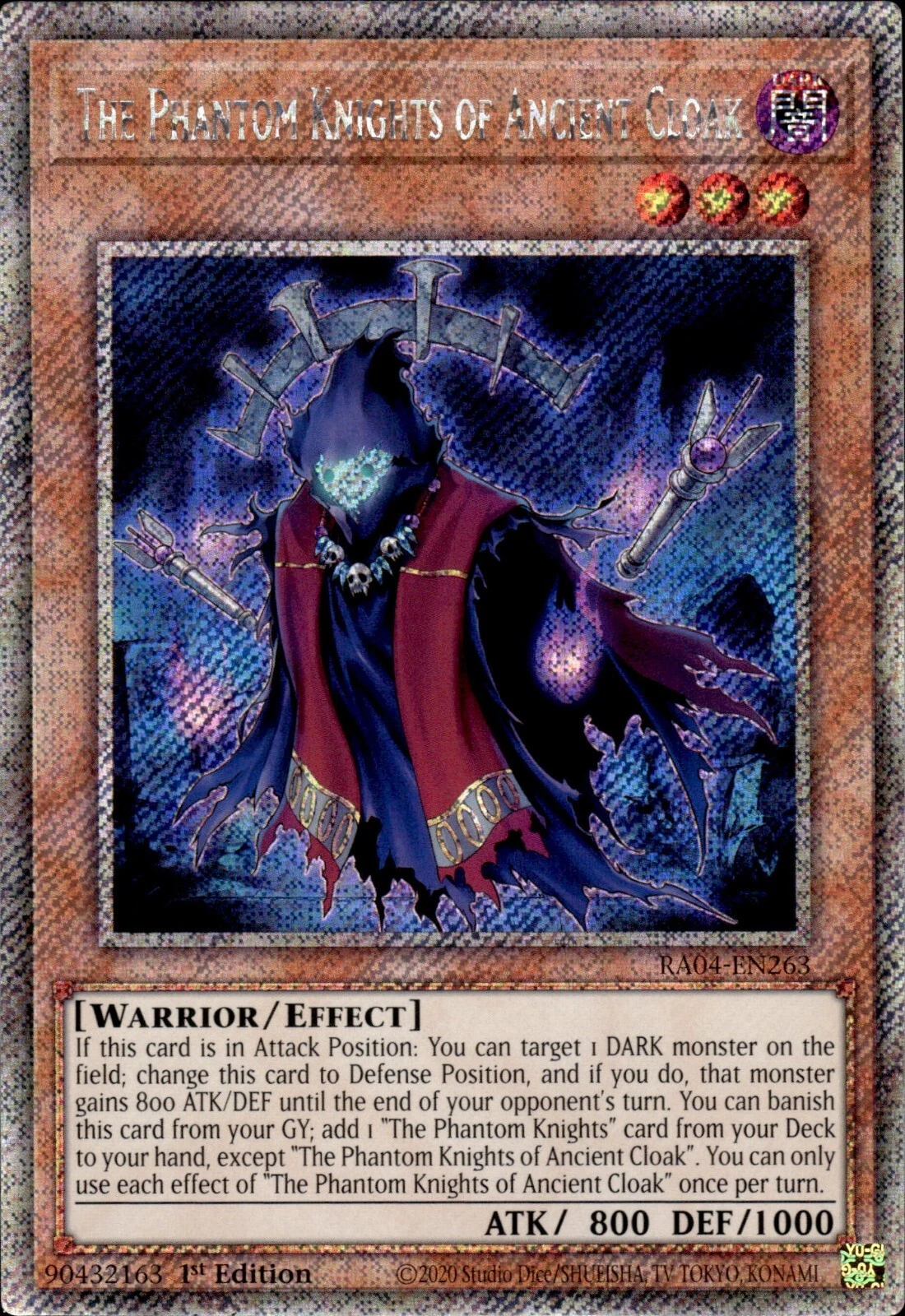 The Phantom Knights of Ancient Cloak Quarter Century Stampede | Yu-Gi-Oh! | CardTrader