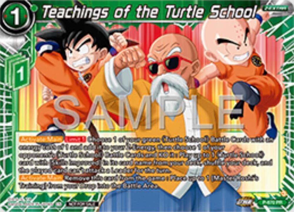 Teachings of the Turtle School Promo | Dragon Ball Super | CardTrader