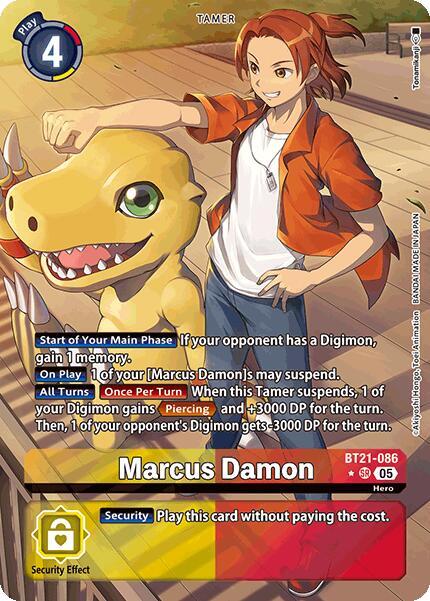 Marcus Damon BT-21: World Convergence | Digimon | CardTrader