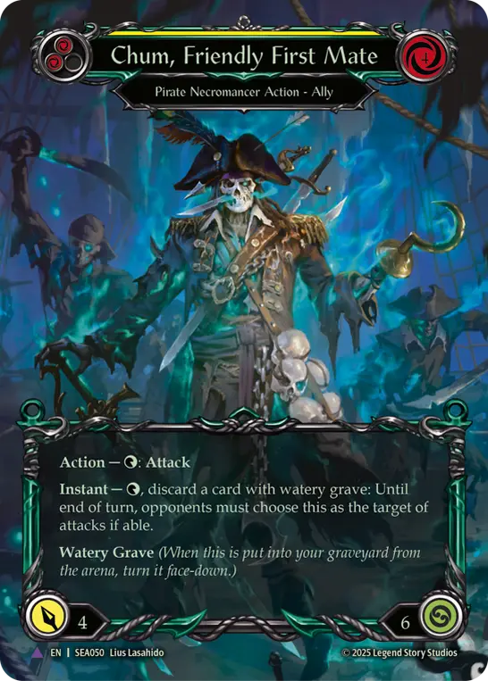 Chum, Friendly First Mate High Seas | Flesh and Blood | CardTrader