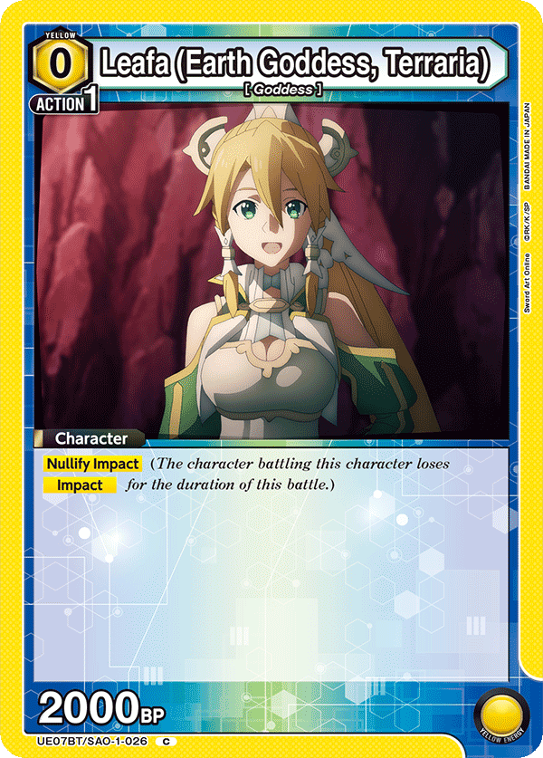 Leafa (Earth Goddess, Terraria) Sword Art Online | Union Arena | CardTrader