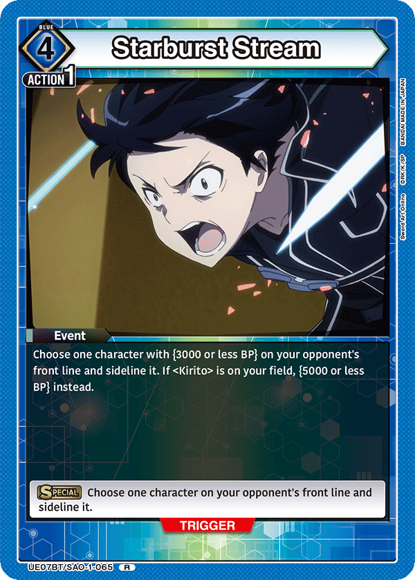 Starburst Stream Sword Art Online | Union Arena | CardTrader
