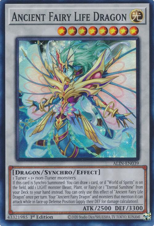 Antico Drago Vita Fatato Alliance Insight | Yu-Gi-Oh! | CardTrader