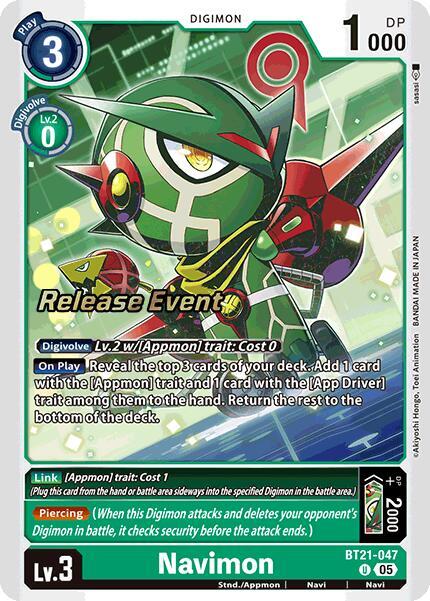 Navimon BT-21: Prerelease Promos | Digimon | CardTrader