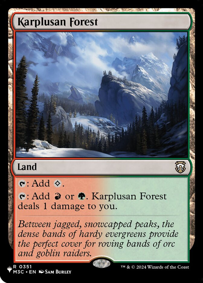 Karplusan Forest Secret Lair Commander Deck: Everyone's Invited ...