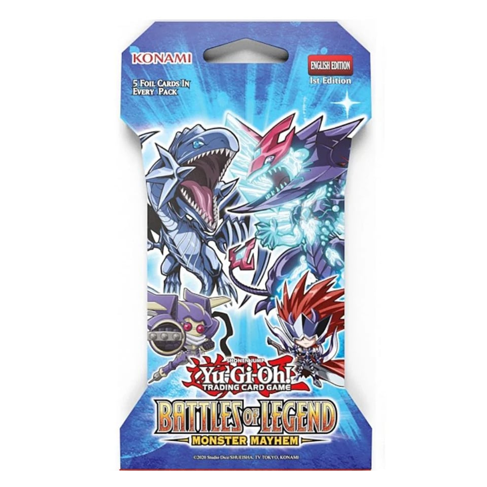 Battles of Legend: Monster Mayhem Sleeved Booster Battles of Legend: Monster Mayhem | Yu-Gi-Oh ...