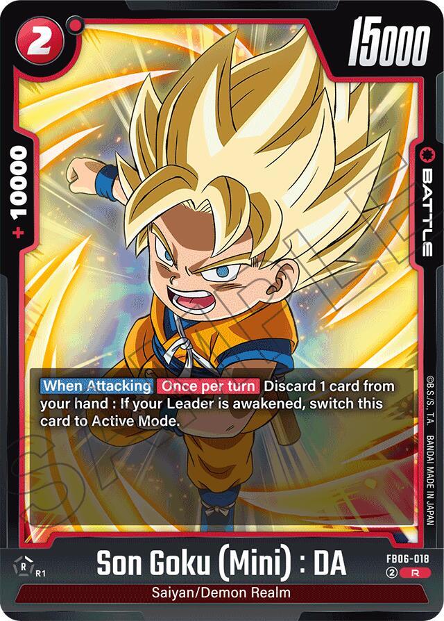Son Goku (Mini) : DA Fusion World: Rivals Clash | Dragon Ball Super ...