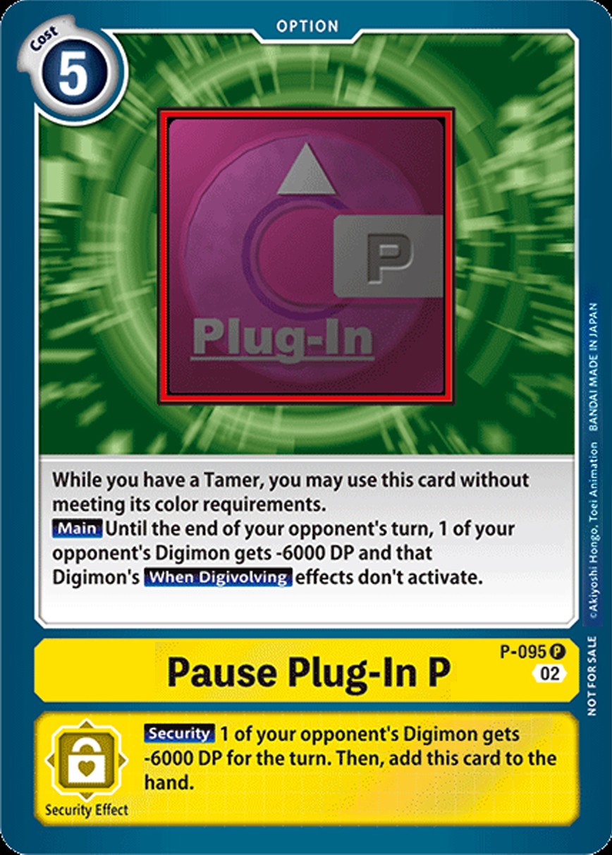 Pause Plug-In P Promo | Digimon | CardTrader