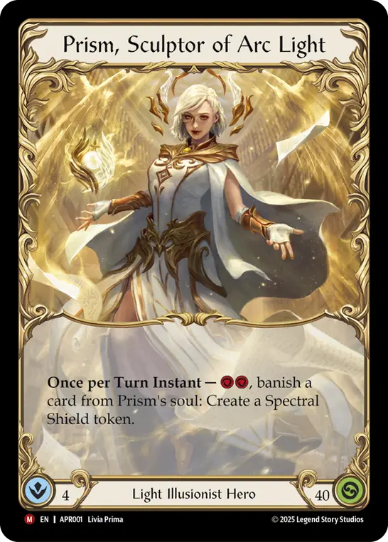 Prism, escultora de la luz del arco Armory Deck: Prism | Flesh and ...