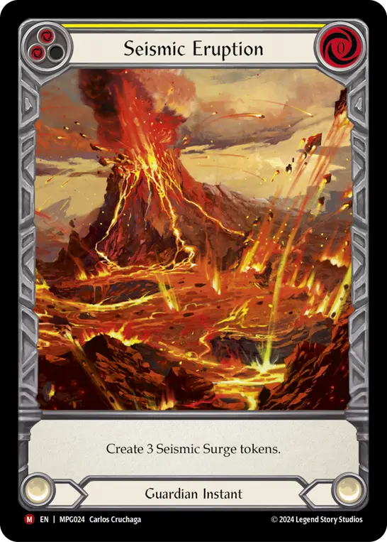 Seismic Eruption Mastery Pack: Guardian | Flesh and Blood | CardTrader