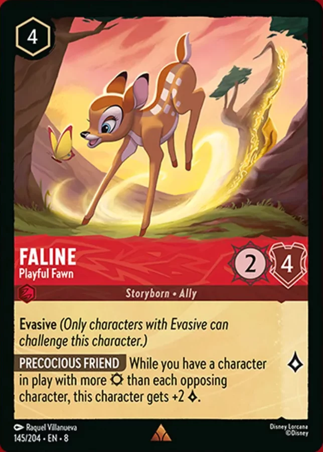 Faline - Playful Fawn Reign of Jafar | Lorcana | CardTrader