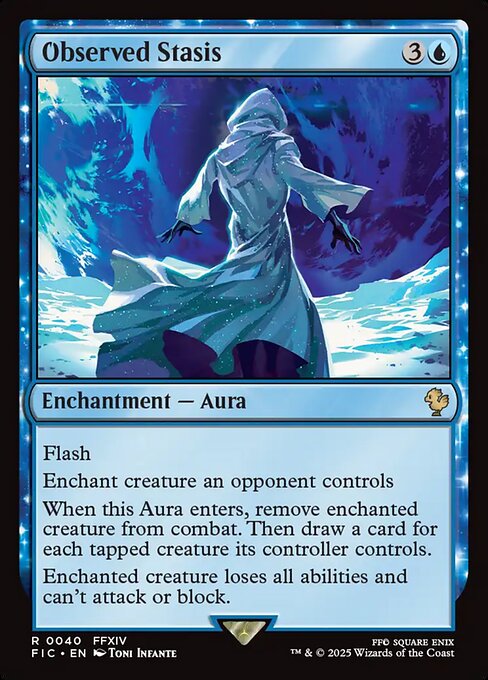 Observed Stasis Commander: FINAL FANTASY | Magic | CardTrader