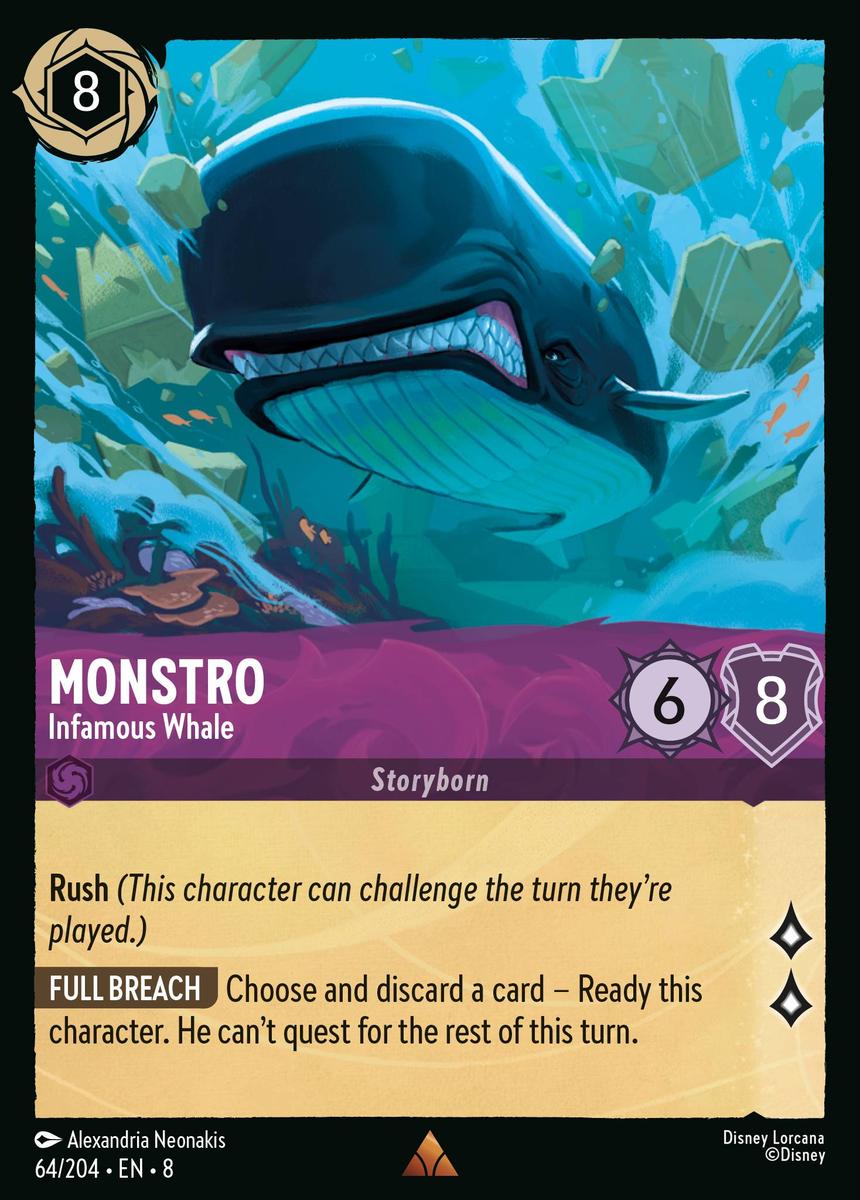 Monstro - Infamous Whale Reign of Jafar | Lorcana | CardTrader