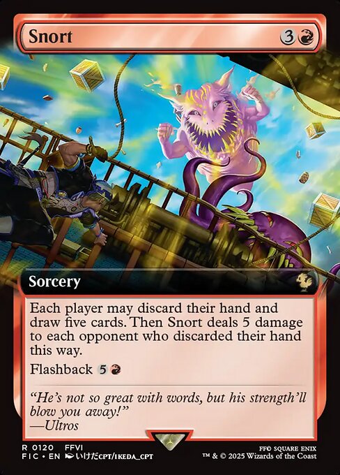 Snort Commander: FINAL FANTASY Collectors | Magic | CardTrader