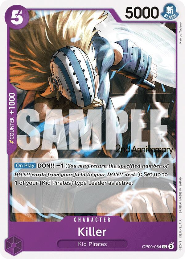 Killer OP-09: Emperors in the New World: 2nd Anniversary Tournament ...