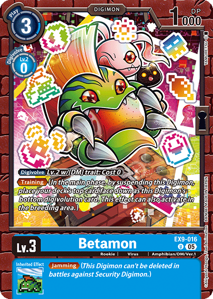 Betamon EX-9: Versus Monsters | Digimon | CardTrader