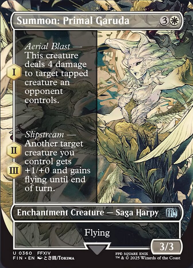 Invocación: primordial Garuda FINAL FANTASY Collectors | Magic | CardTrader