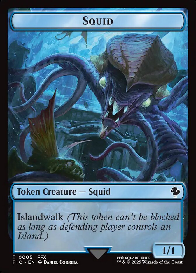 Squid Commander: FINAL FANTASY | Magic | CardTrader