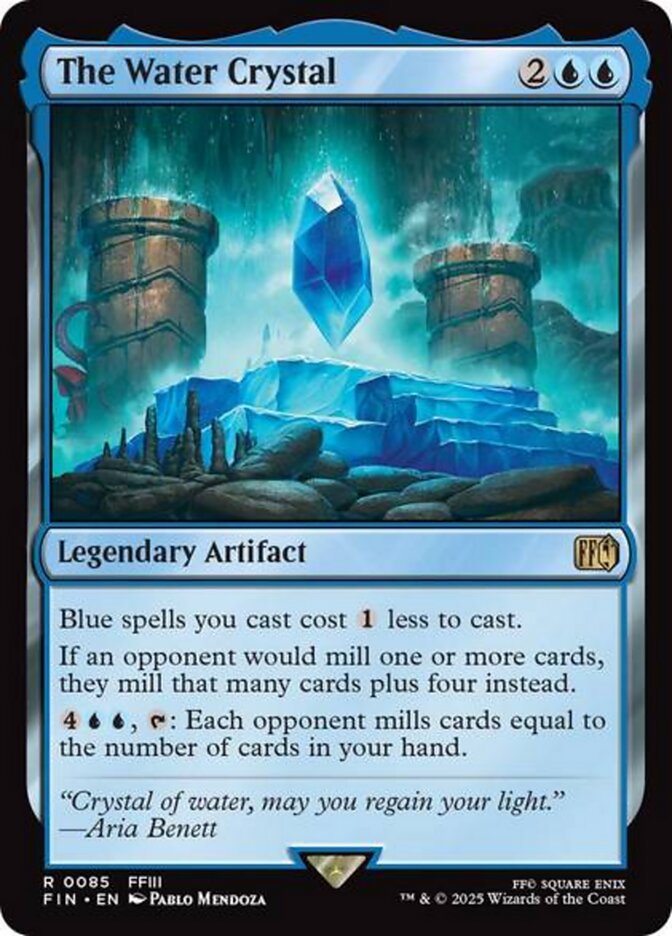The Water Crystal Magic: The Gathering — FINAL FANTASY | Magic | CardTrader