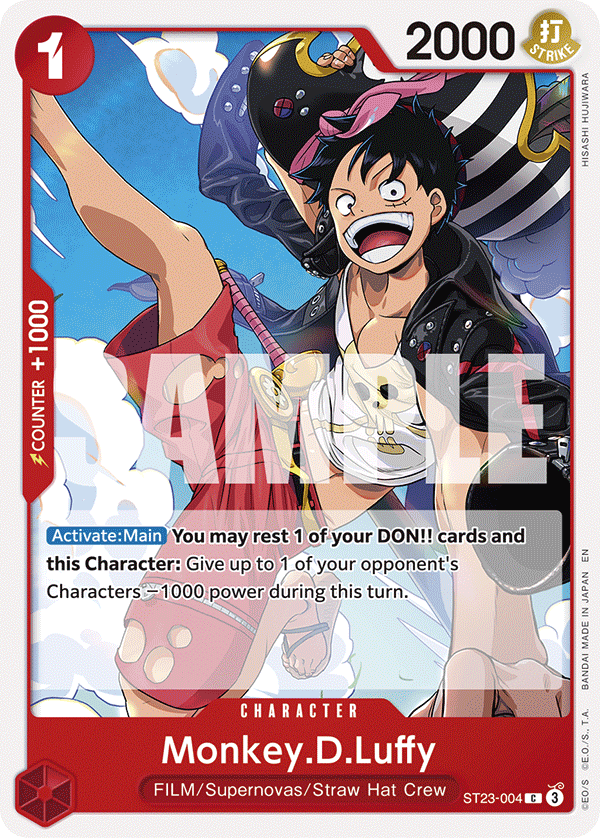 Monkey.D.Luffy ST-23: Starter Deck Red Shanks | One Piece | CardTrader