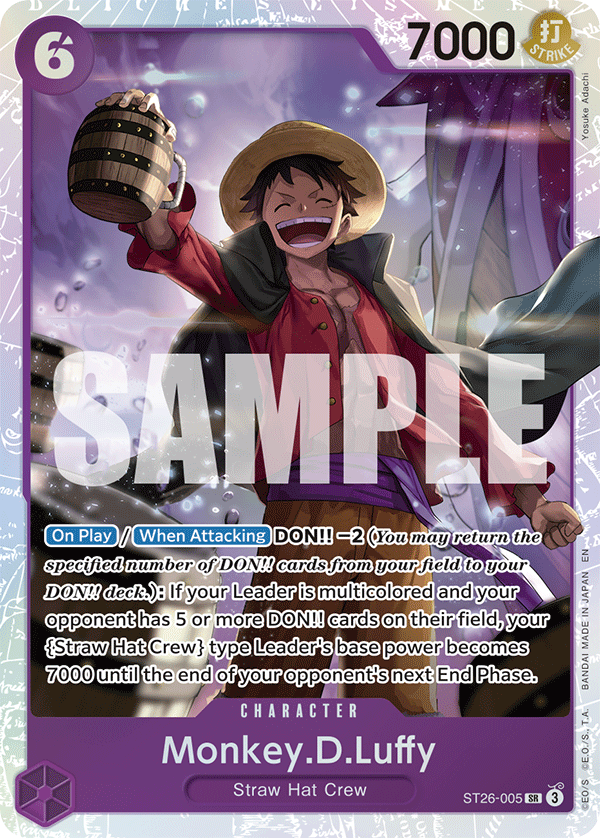 Monkey.D.Luffy ST-26: Starter Deck Purple Black Monkey.D.Luffy | One Piece | CardTrader