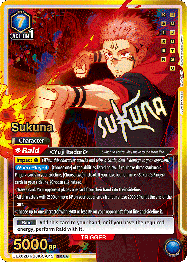 Sukuna Jujutsu Kaisen Vol.2 | Union Arena | CardTrader
