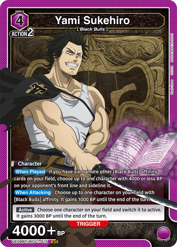 Yami Sukehiro Black Clover | Union Arena | CardTrader