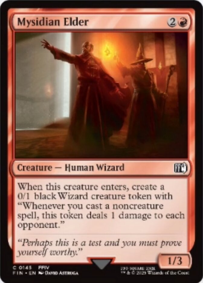 Mysidian Elder Magic: The Gathering — FINAL FANTASY | Magic | CardTrader