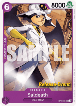 Saldeath OP-11: A Fist of Divine Speed Promos | One Piece | CardTrader
