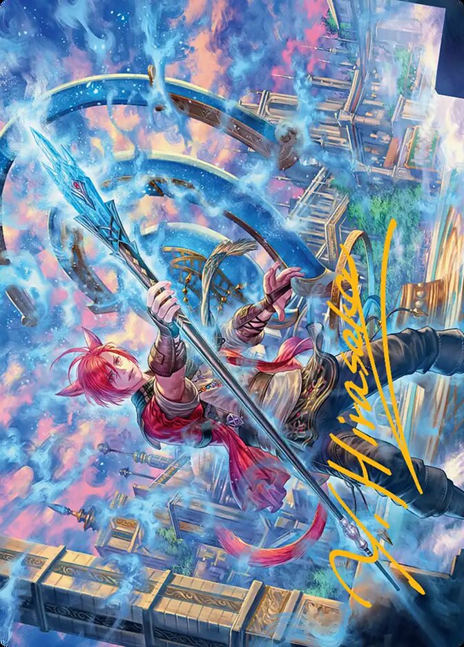 Art Series: G'raha Tia, Scion Reborn Final Fantasy: Art Series | Magic ...