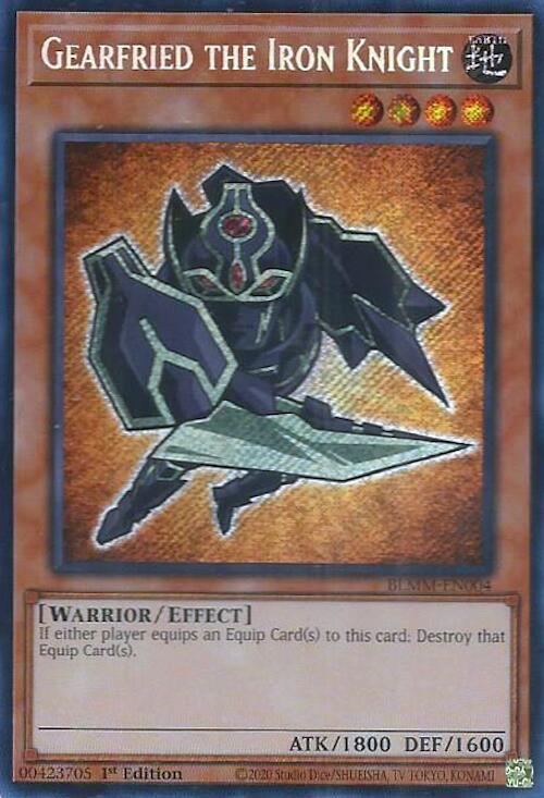 Gearfried the Iron Knight Battles of Legend: Monster Mayhem | Yu-Gi-Oh ...