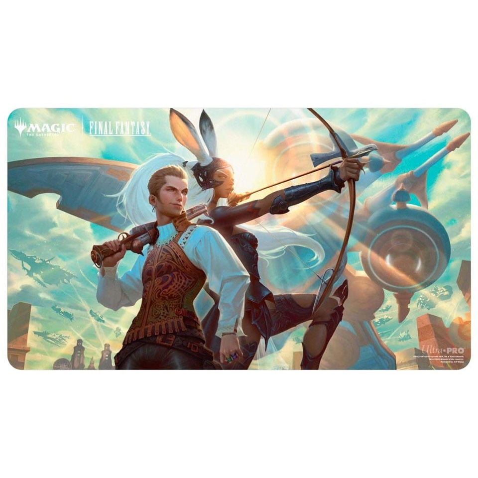 FINAL FANTASY: "Balthier and Fran" Playmat Magic: The Gathering — FINAL ...