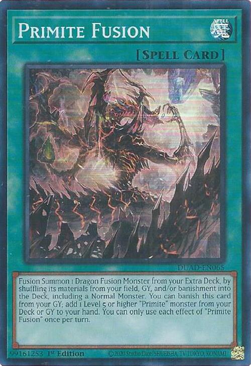 Primite Fusion Duelist’s Advance | Yu-Gi-Oh! | CardTrader
