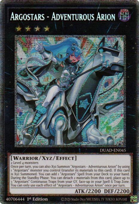 Argostars – Adventurous Arion Duelist’s Advance | Yu-Gi-Oh! | CardTrader
