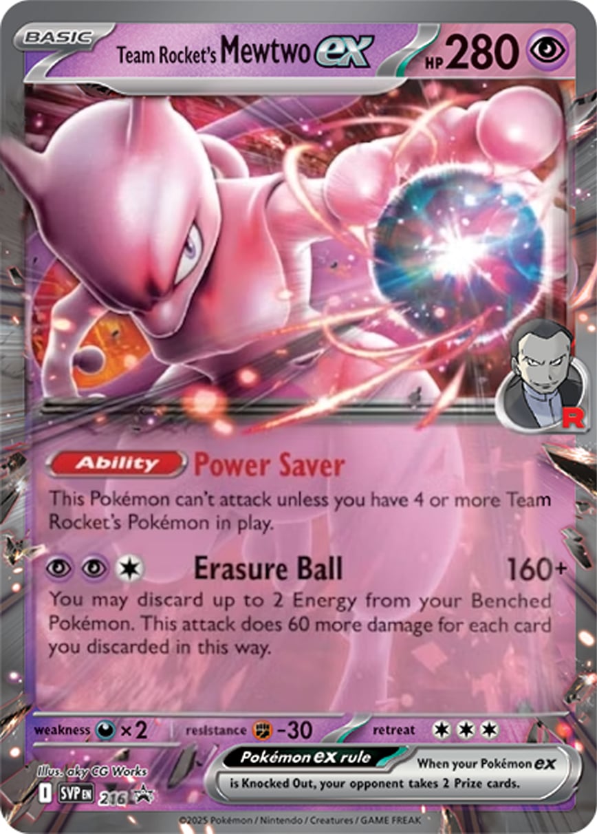 Team Rocket's Mewtwo ex SV Black Star Promos | Pokémon | CardTrader