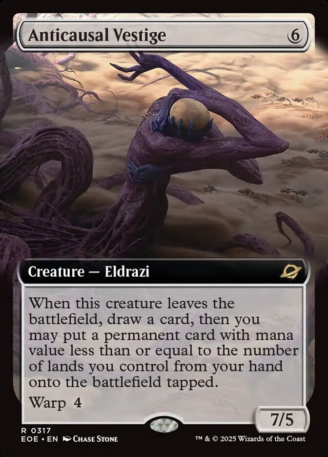 Anticausal Vestige Edge of Eternities Collectors | Magic | CardTrader