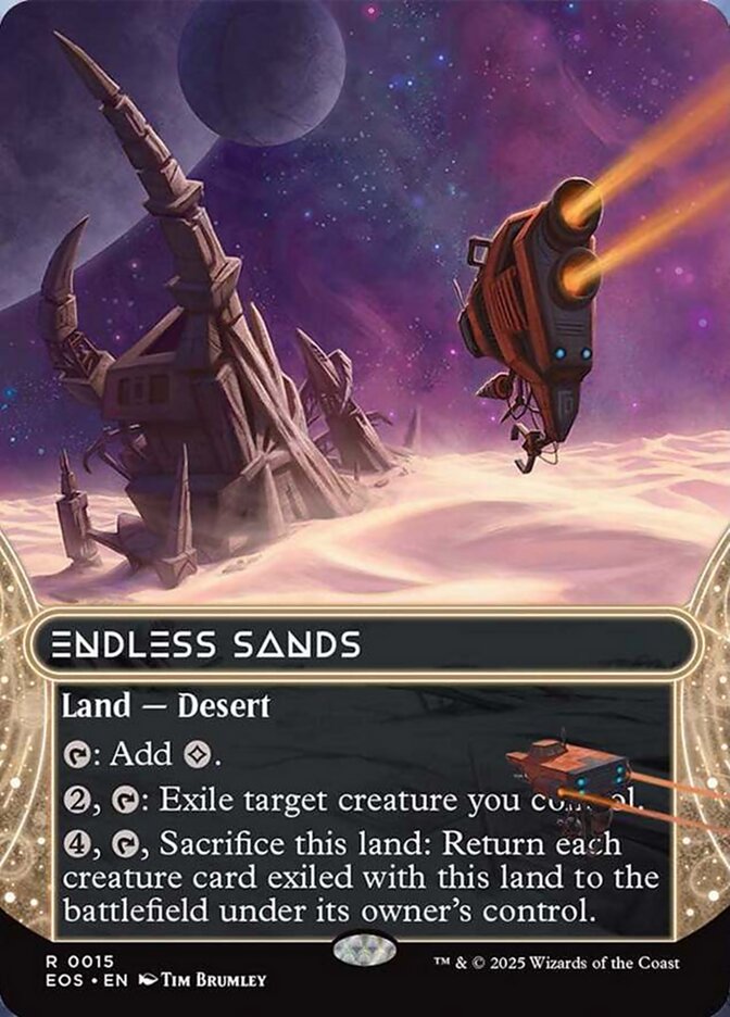 Endless Sands Edge of Eternities: Stellar Sights | Magic | CardTrader