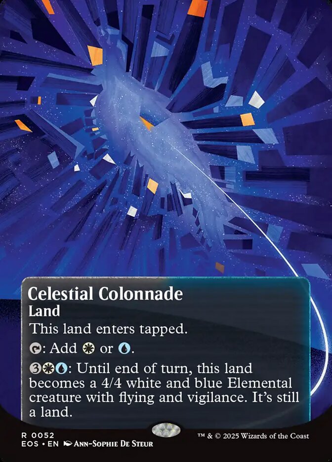 Celestial Colonnade Edge of Eternities: Stellar Sights | Magic | CardTrader
