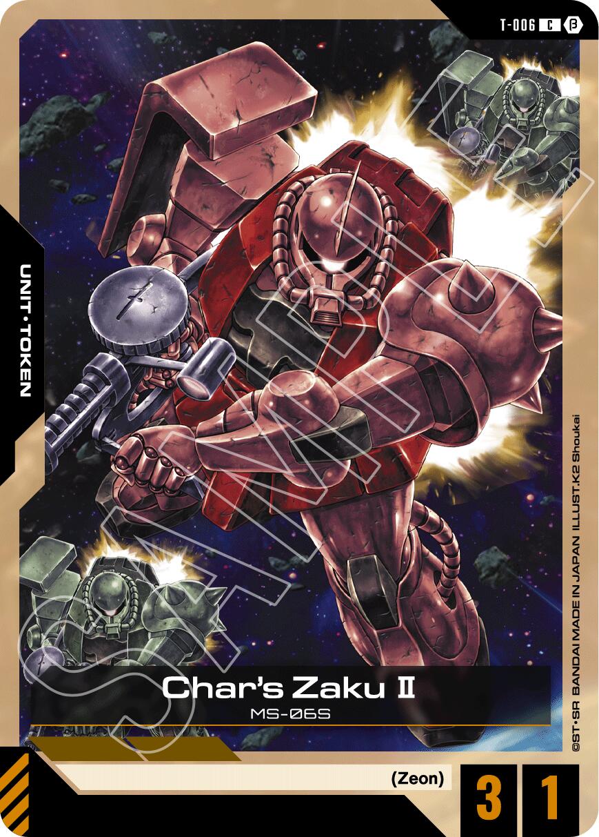 Char's Zaku II Edition Beta | Gundam | CardTrader