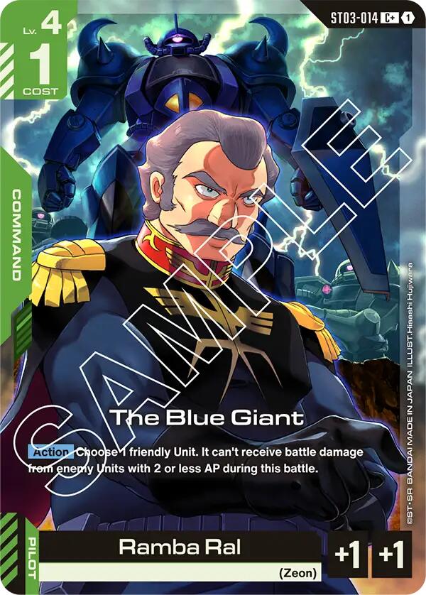 The Blue Giant ST-03: Zeon's Rush | Gundam | CardTrader