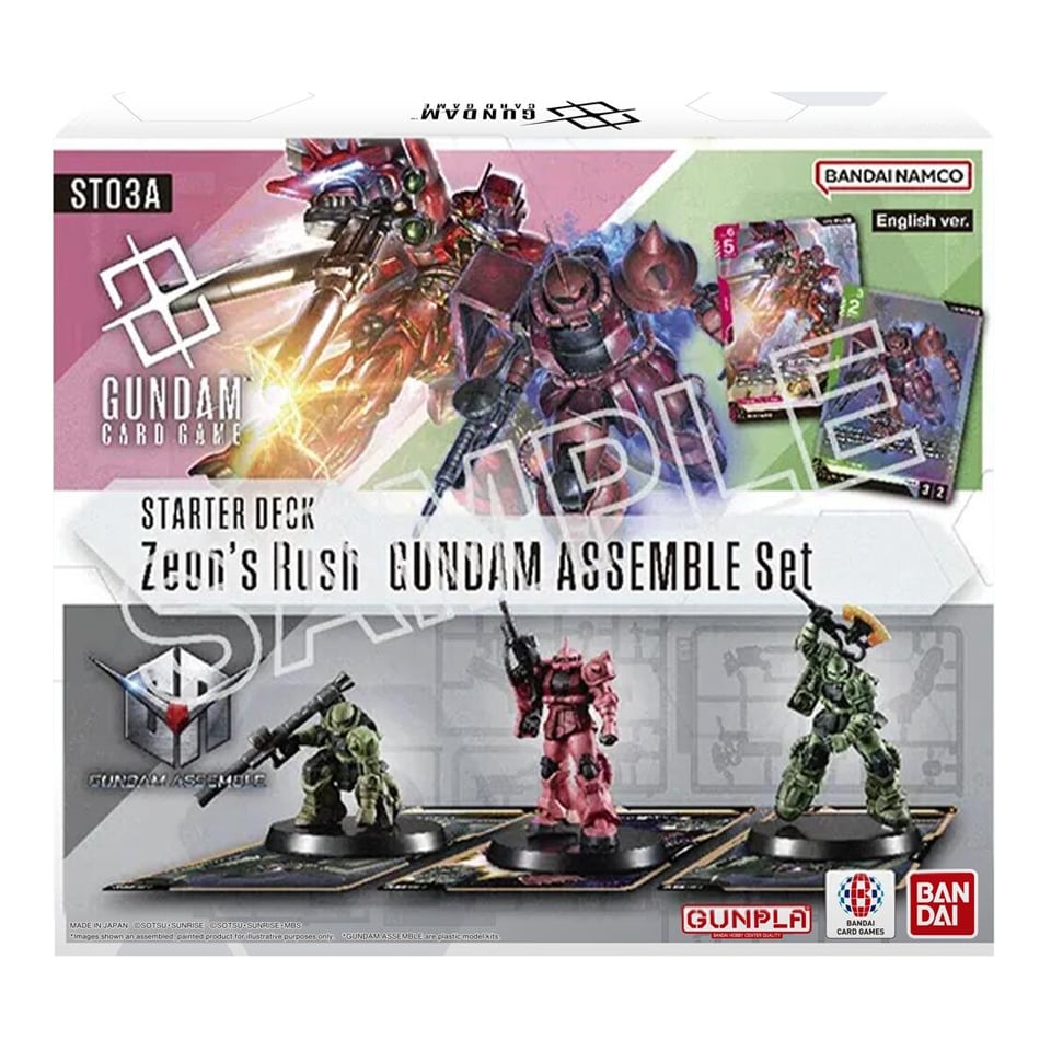 Starter Deck 03: Zeon's Rush - Assemble Starter Set ST-03: Zeon's Rush ...
