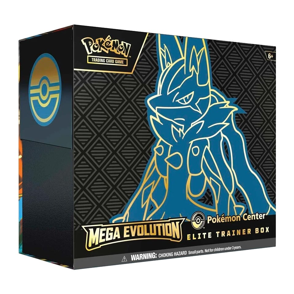 Mega Evolution: Mega Lucario Pokémon Center Elite Trainer Box Mega ...