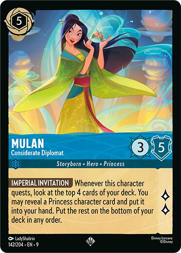 Mulan - Considerate Diplomat Fabled | Lorcana | CardTrader