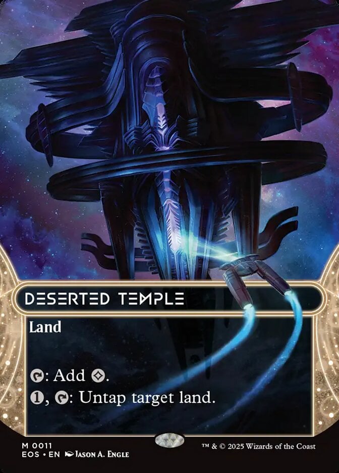 Deserted Temple Edge of Eternities: Stellar Sights | Magic | CardTrader