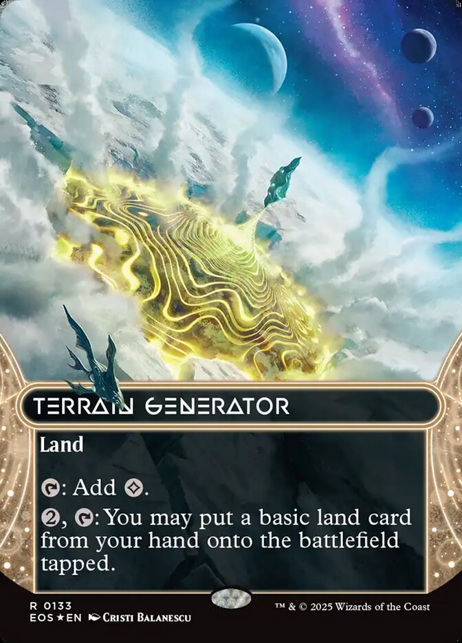 Terrain Generator Edge of Eternities: Stellar Sights | Magic | CardTrader
