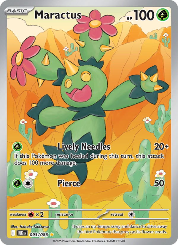 Maractus Black Bolt | Pokémon | CardTrader